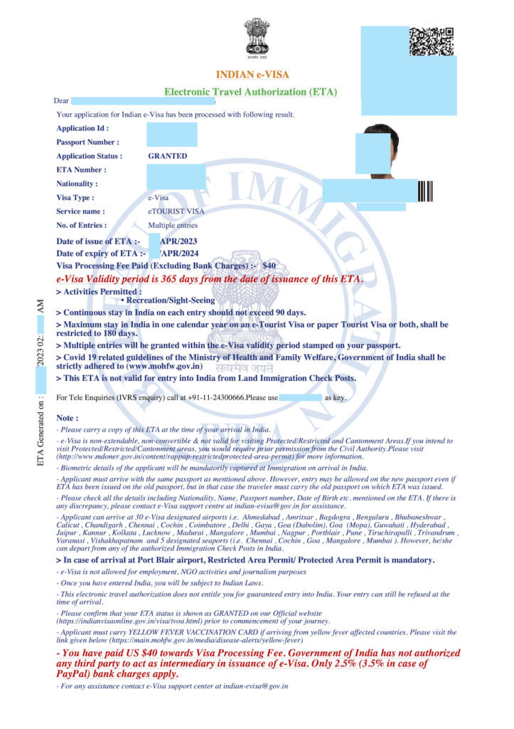 Online Visa für Indien - India Blog
